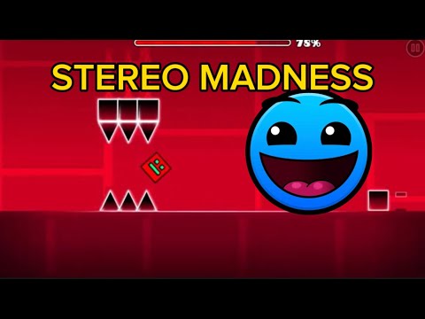Geometry dash “STEREO MADNESS” full gameplay #gd #geometrydash - YouTube