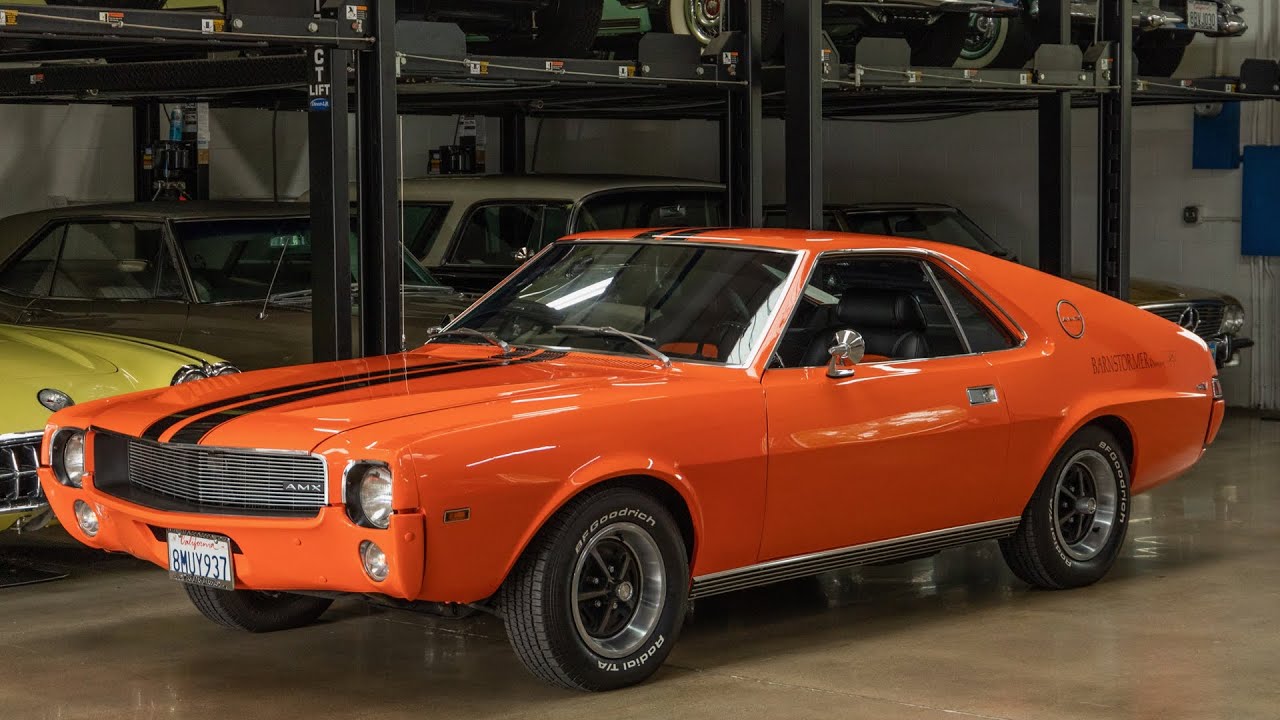 1969 AMC AMX 343/280HP V8 SPORT COUPE arrives for sale at West Coast ...