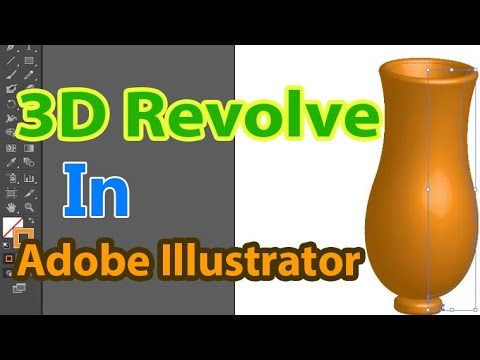 How to Use 3D Revolve Effect in || Adobe Illustrator || - YouTube