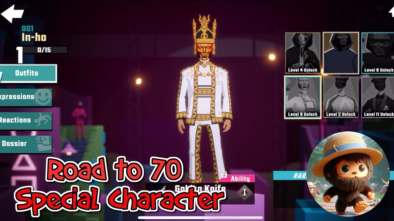 Squid Game - Road to 70 and got the special character Netflix - YouTube
