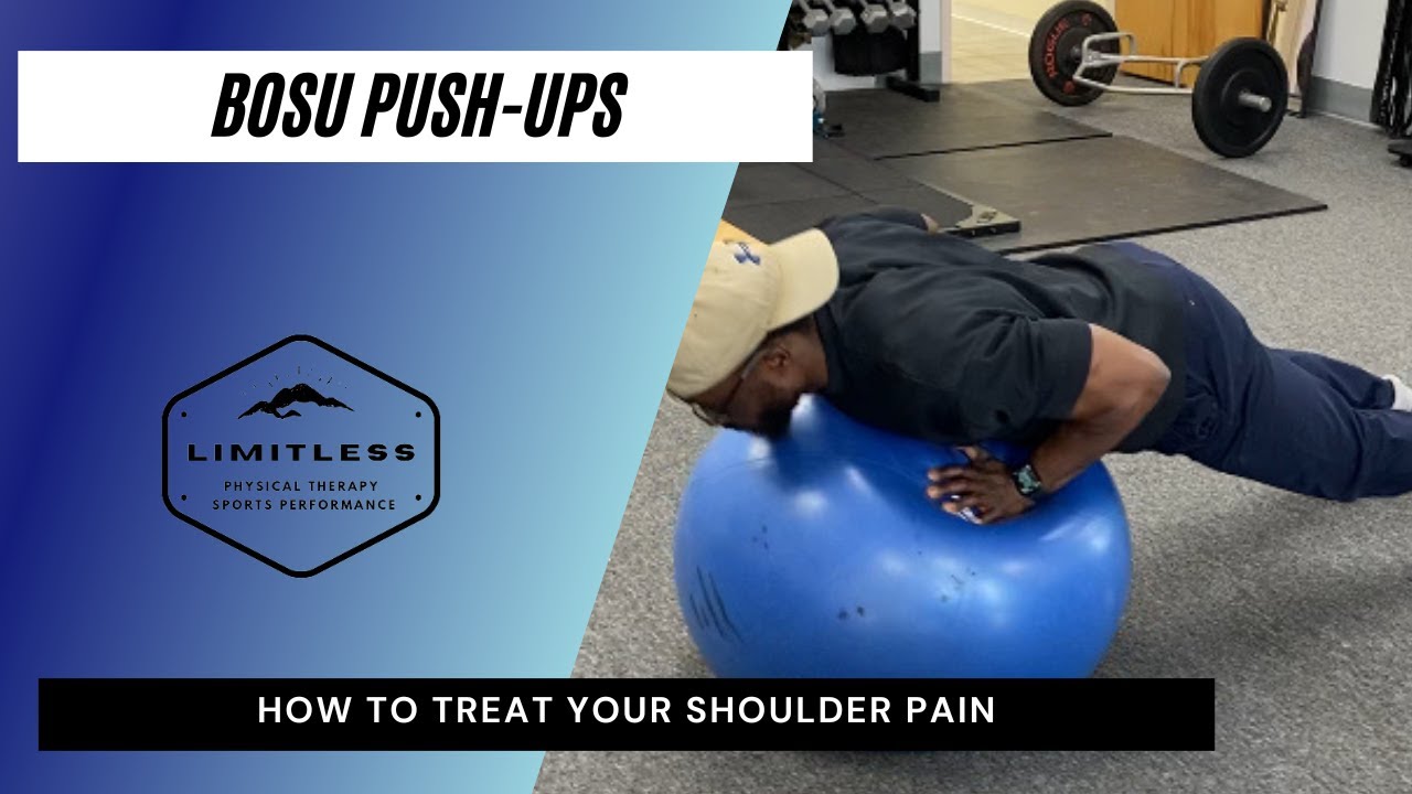 BOSU PUSH UPS - YouTube