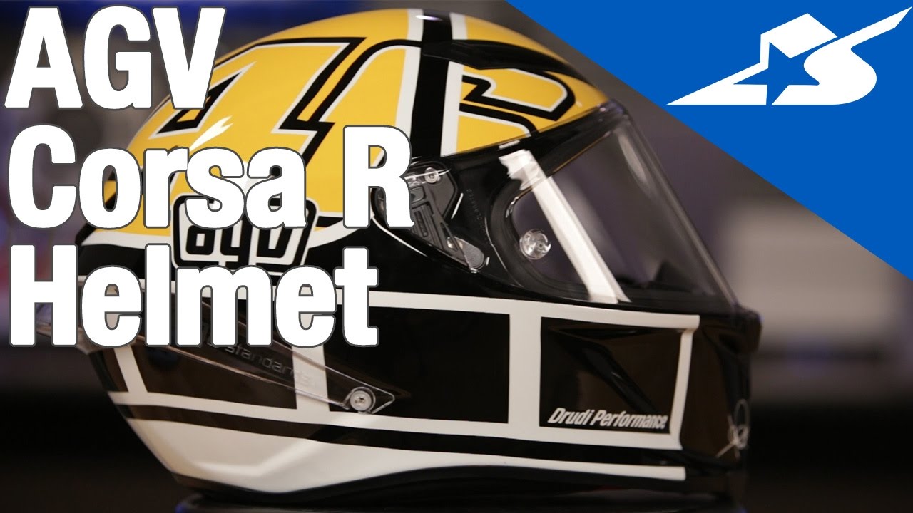 AGV Corsa R Helmet 2017 | Motorcycle Superstore - YouTube