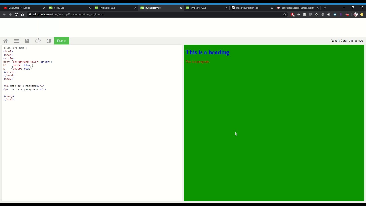 Introduction To Css Youtube 5473