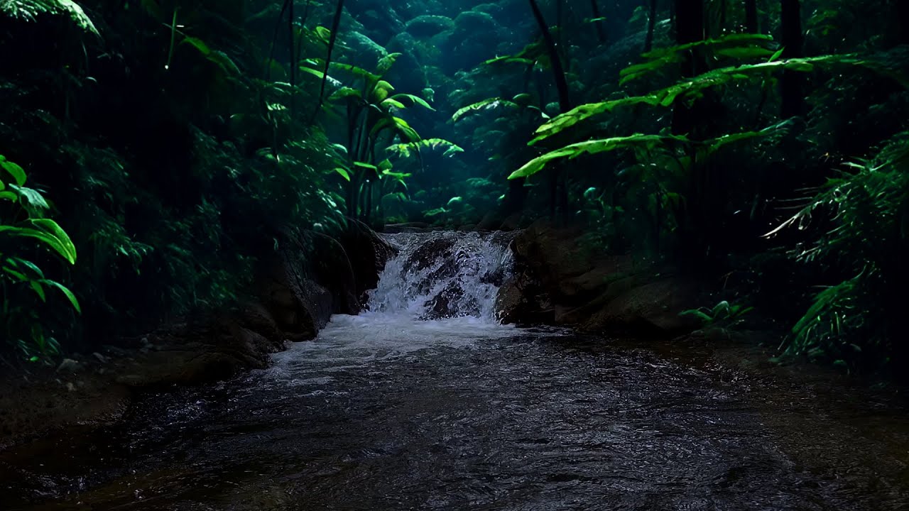 Gentle Stream Sounds | Forest River Ambience & Relaxing Nature Sounds ...