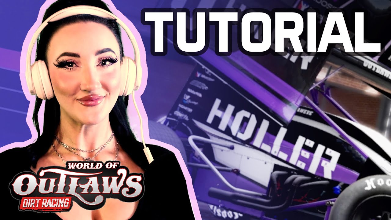 How to Create Letters on Custom Car Designs — World of Outlaws: Dirt ...