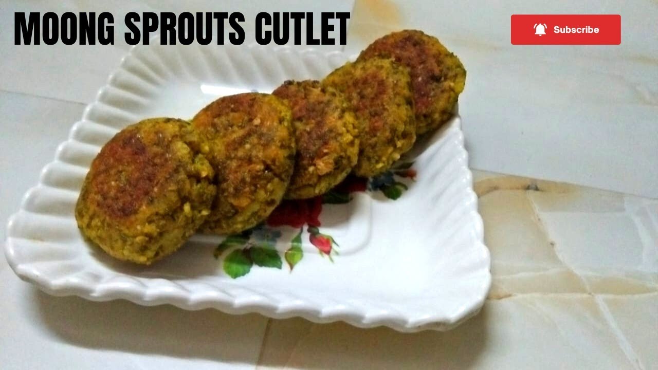 Breakfast recipe / Healthy and Tasty Sprouts Cutlet / मोड आलेल्या ...