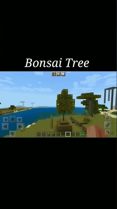minecraft: Bonsai tree design/wait for it/ - YouTube