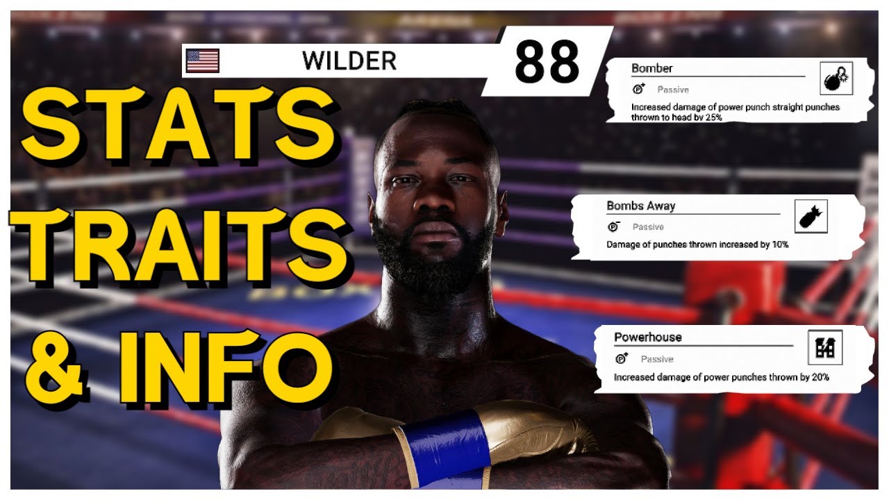 Undisputed - EVERY Fighters STATS, TRAITS, & INFO (Early Access Full ...