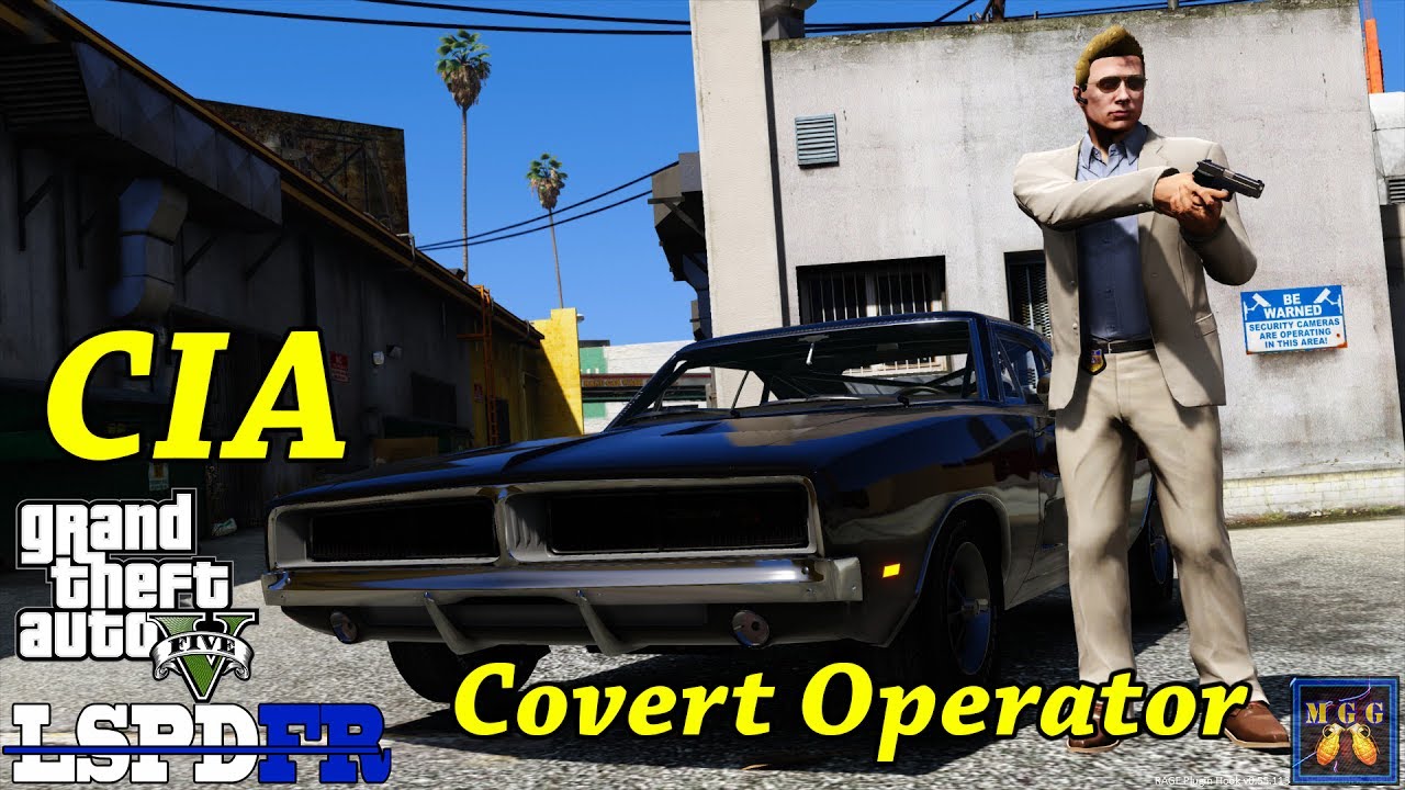 CIA Covert Operative Patrol in a 1969 Dodge Charger GTA 5 LSPDFR ...