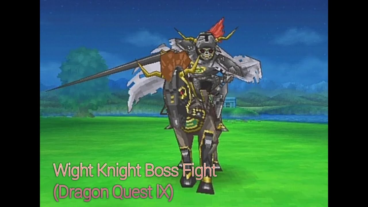 Wight Knight Boss Fight & Cutscene (Dragon Quest lX Sentinel of the ...