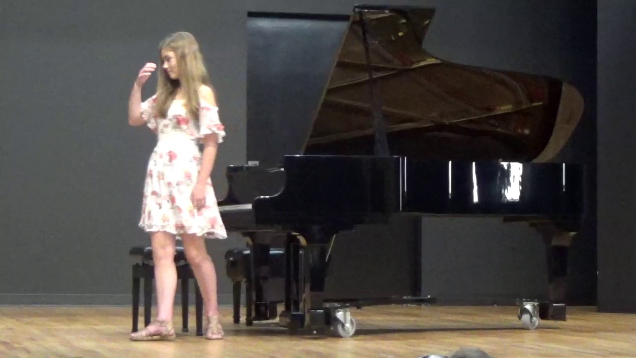 Ashley & Amy Senior Recital 2017 - YouTube