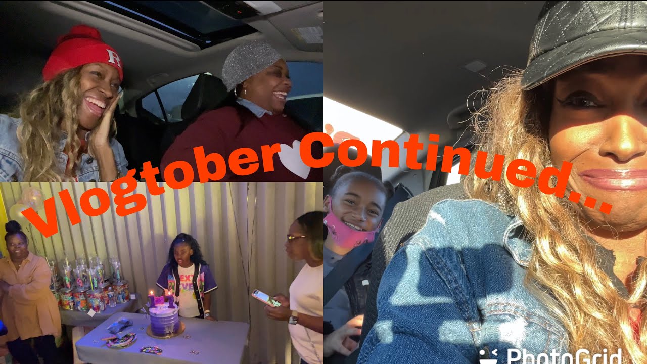 VLOGTOBER DAY 28&29: DRINKS W/ KIE, MY NIECE BDAY PARTY, SHOPPING AT ...