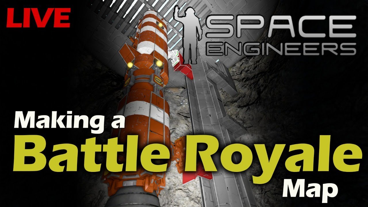 Building a Space Engineers Battle Royale Map | Random Stream - YouTube