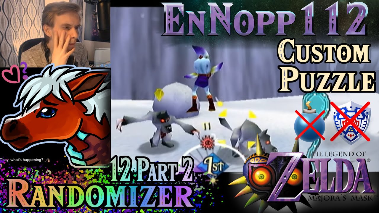 Zelda MM Randomizer 12 Part 2(Custom made 30h+ HARDEST PUZZLE) - YouTube