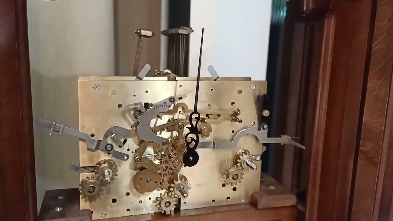 Kieninger Grandfather Clock Repair and Testing - YouTube