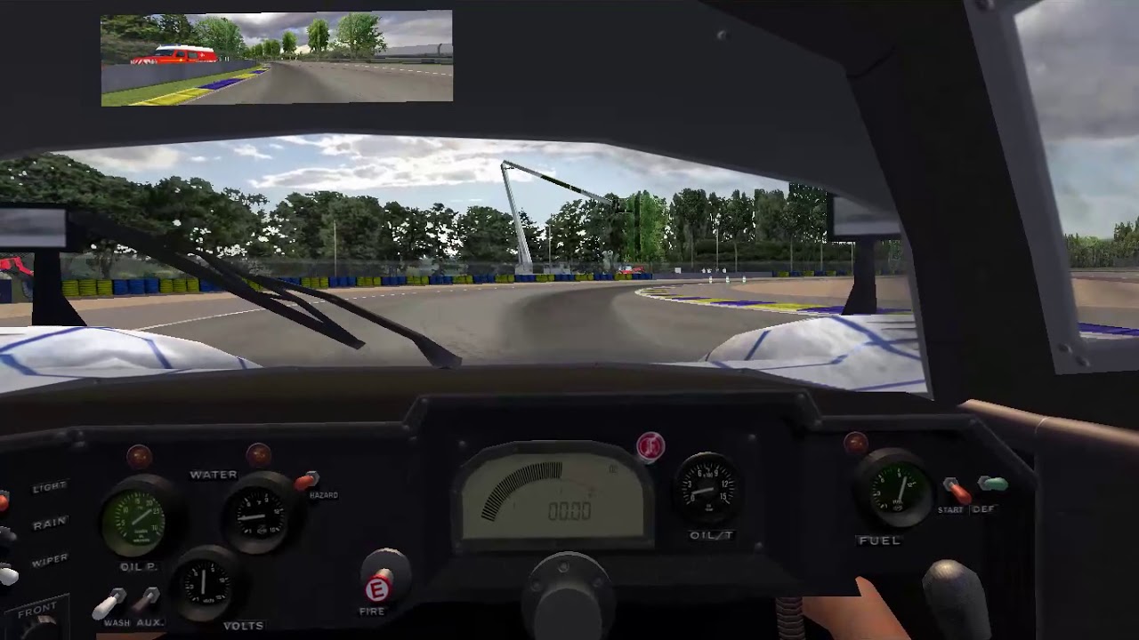 Nr2003 Redline GTP Mod - Le Mans practice - YouTube