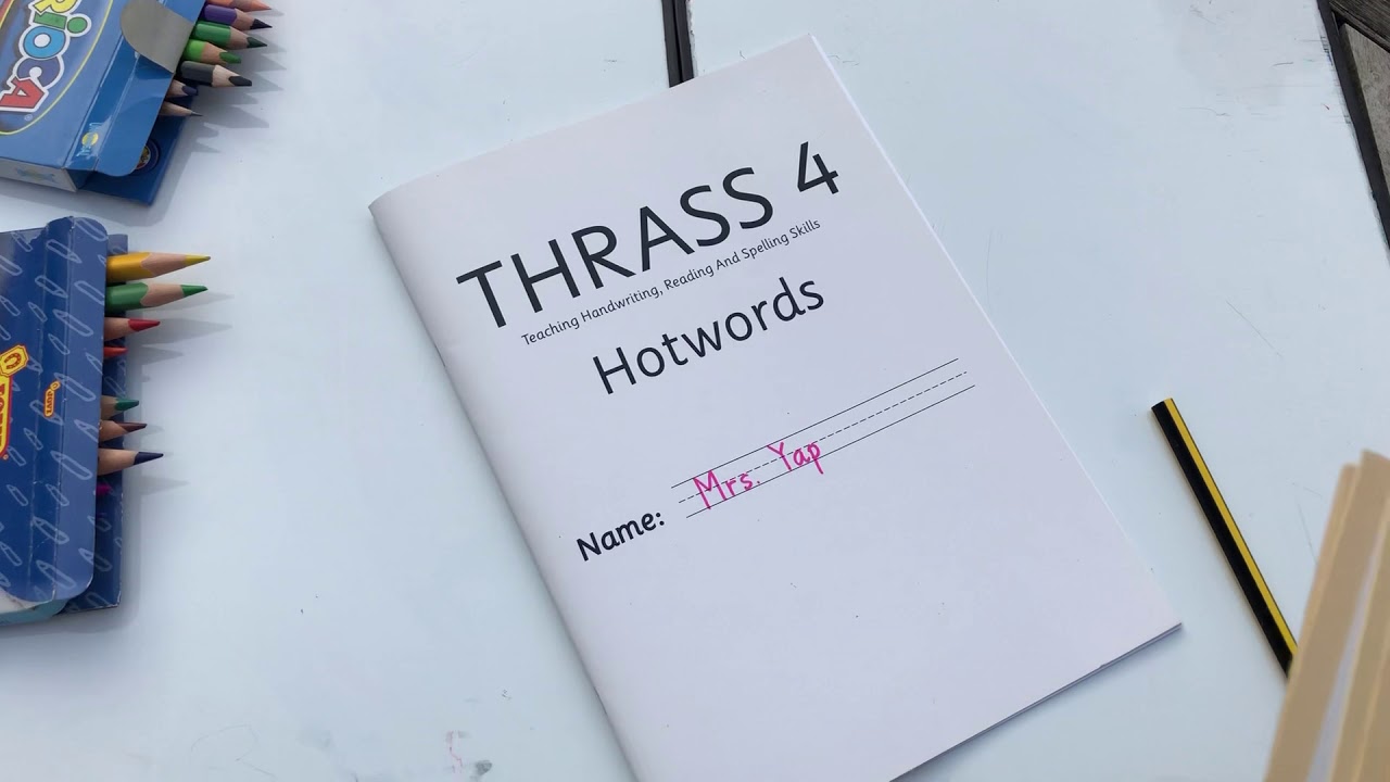 THRASS Hotwords - ‘get, got’ worksheet instruction 1 - YouTube