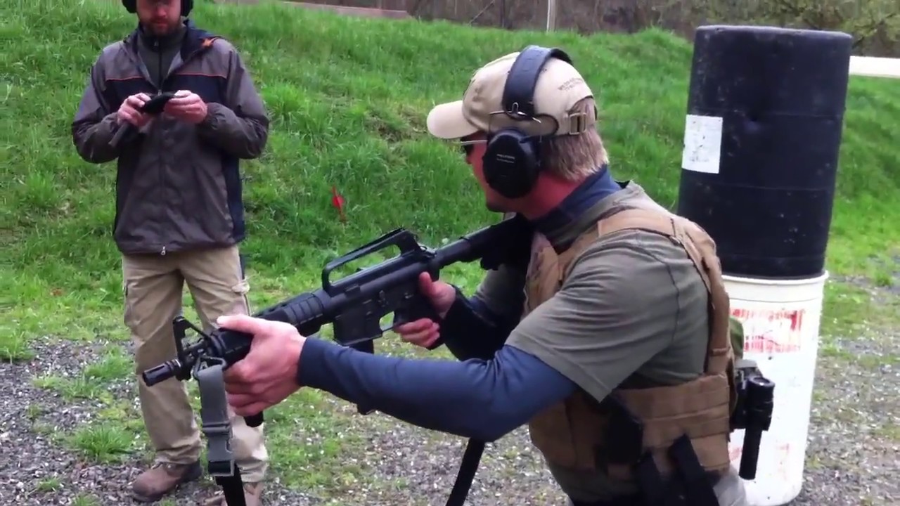 Colt 9mm SMG - YouTube