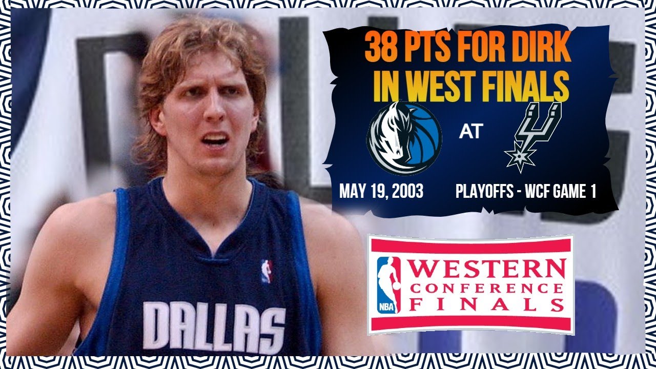 Dirk Nowitzki (38 pts 15rebs) - Dallas Mavericks at San Antonio Spurs ...