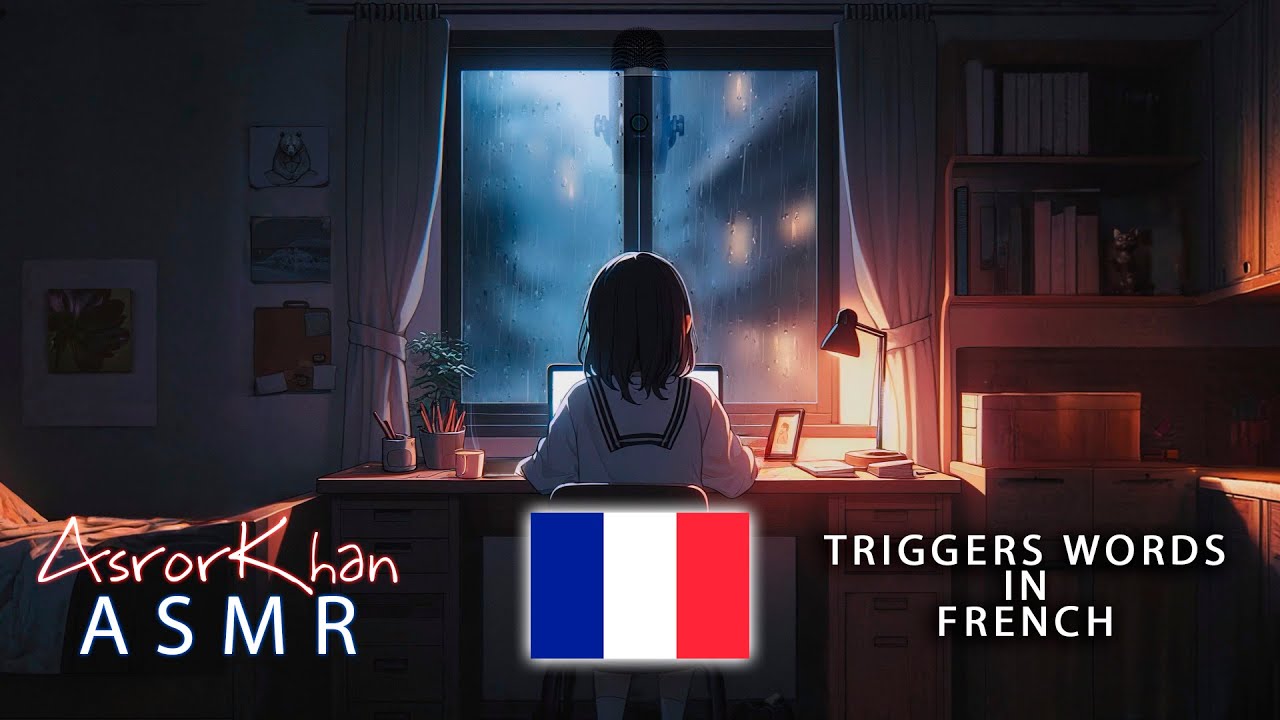 ASMR TRIGGERS WORDS IN FRENCH - YouTube