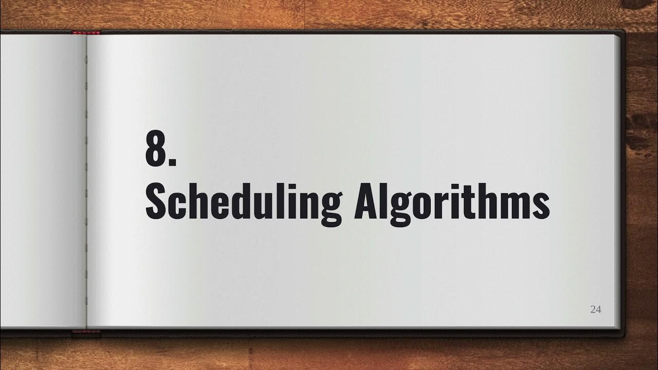 #10 Scheduling Algorithms | Scheduling algorithms examples | Cpu scheduling algorithms in OS ...