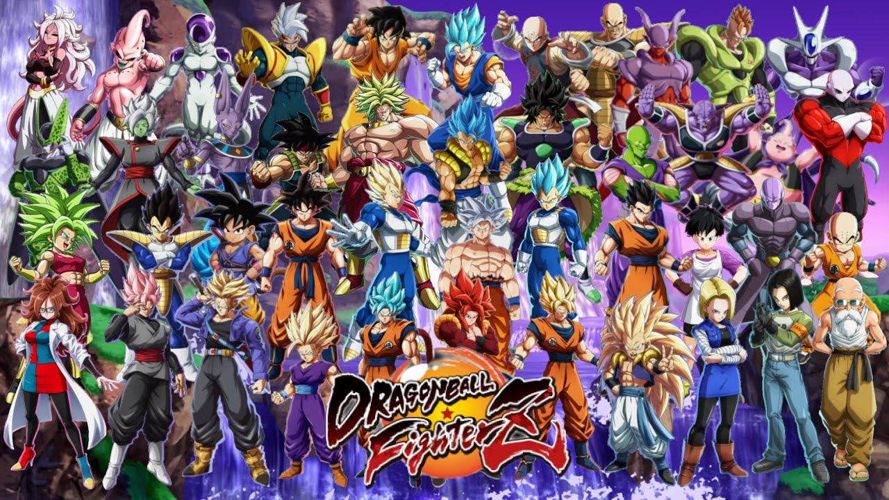Dragon Ball FighterZ All Characters - YouTube