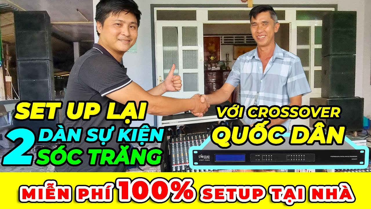 Tiếp tục nâng cấp Crossover Star sound DSP "thần thánh" và setup miễn ...