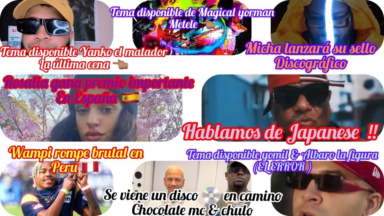 EL CHULO FT CHOCOLATE ALBUM NUEVO//HABLANDO DE JAPANESE RAPERO PANAMA ...