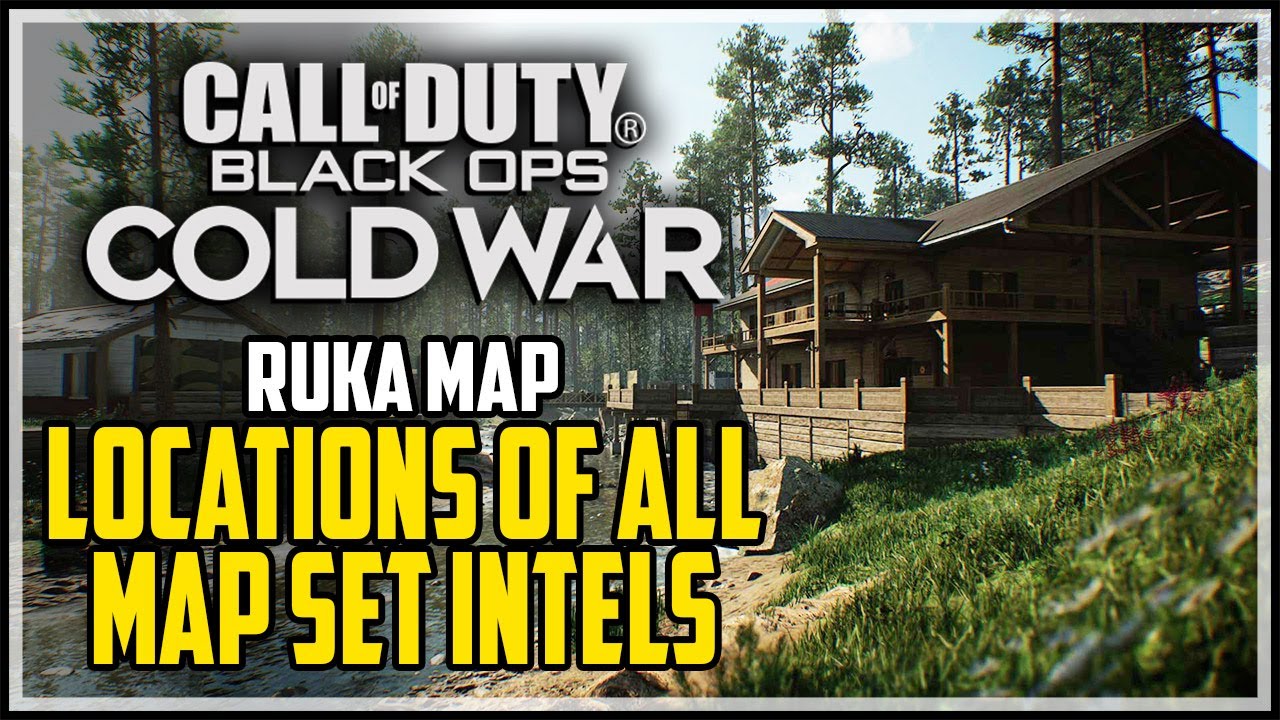 Black Ops Cold War Season 3 RUKA All Intel Locations - Zombies Outbreak ...