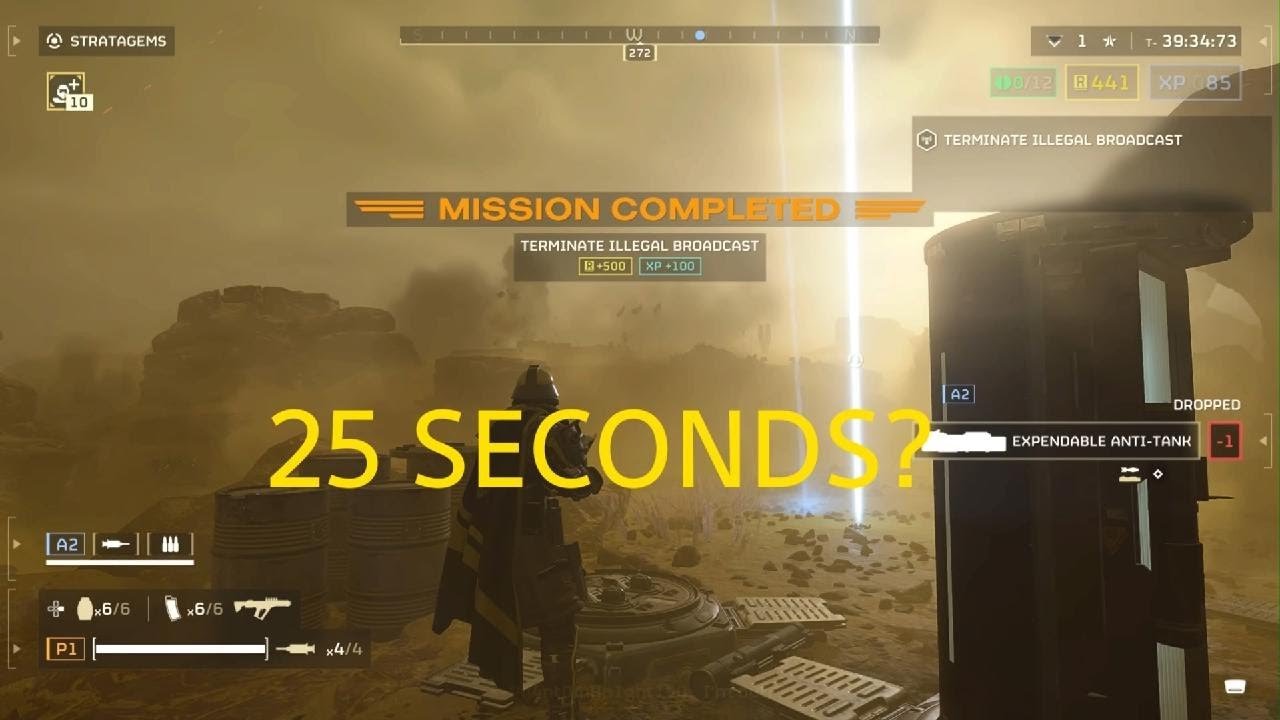 New Fastest Mission time? - YouTube