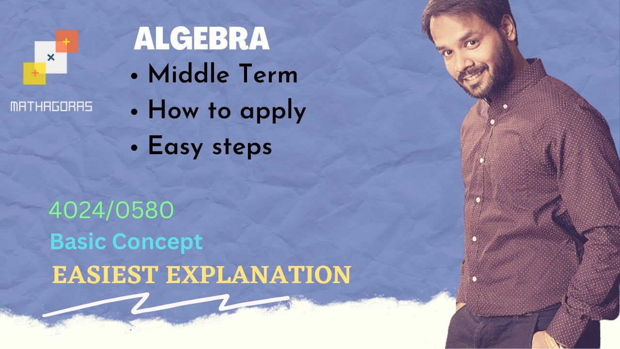 Factorization | Solving quadratic equation by Middle Term Method ...