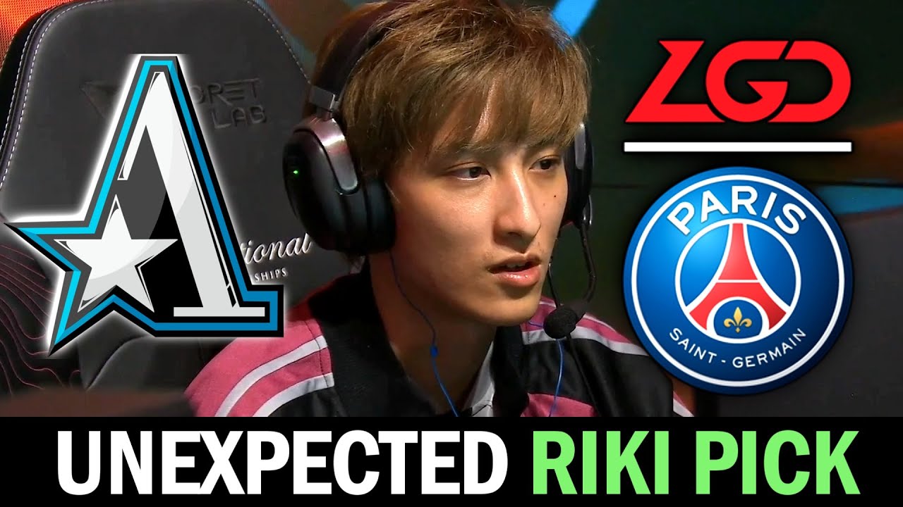 PSG.LGD vs ASTER - Unexpected Riki Pick! CN Best Team The International 2022 - YouTube