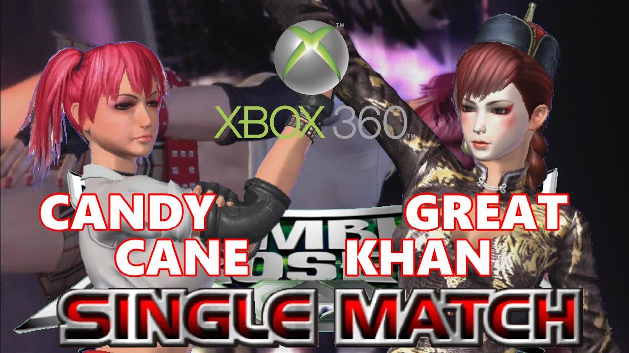 RUMBLE ROSES XX 】ランブルローズXX シングルマッチ CANDY CANE vs GREAT KHAN - YouTube