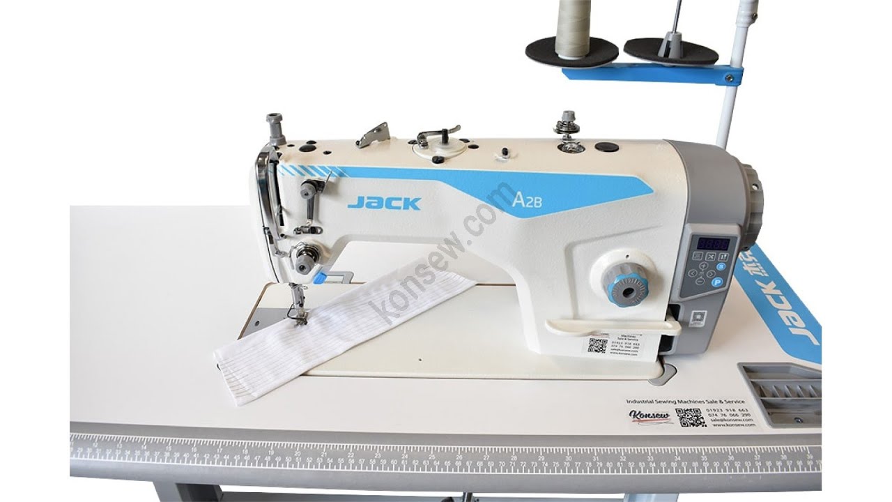 JACK A2 Direct Drive Lockstitch Industrial Sewing Machine - YouTube