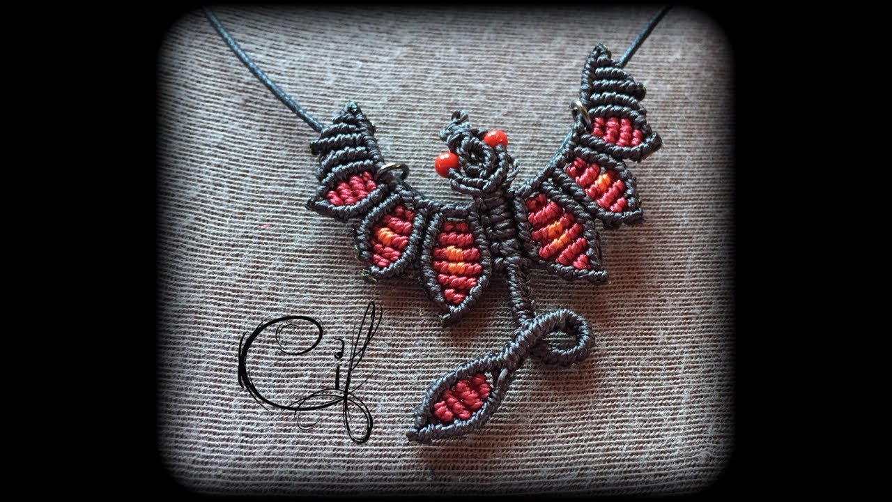 Tutorial Drago Dragón Dragon Macramè - YouTube