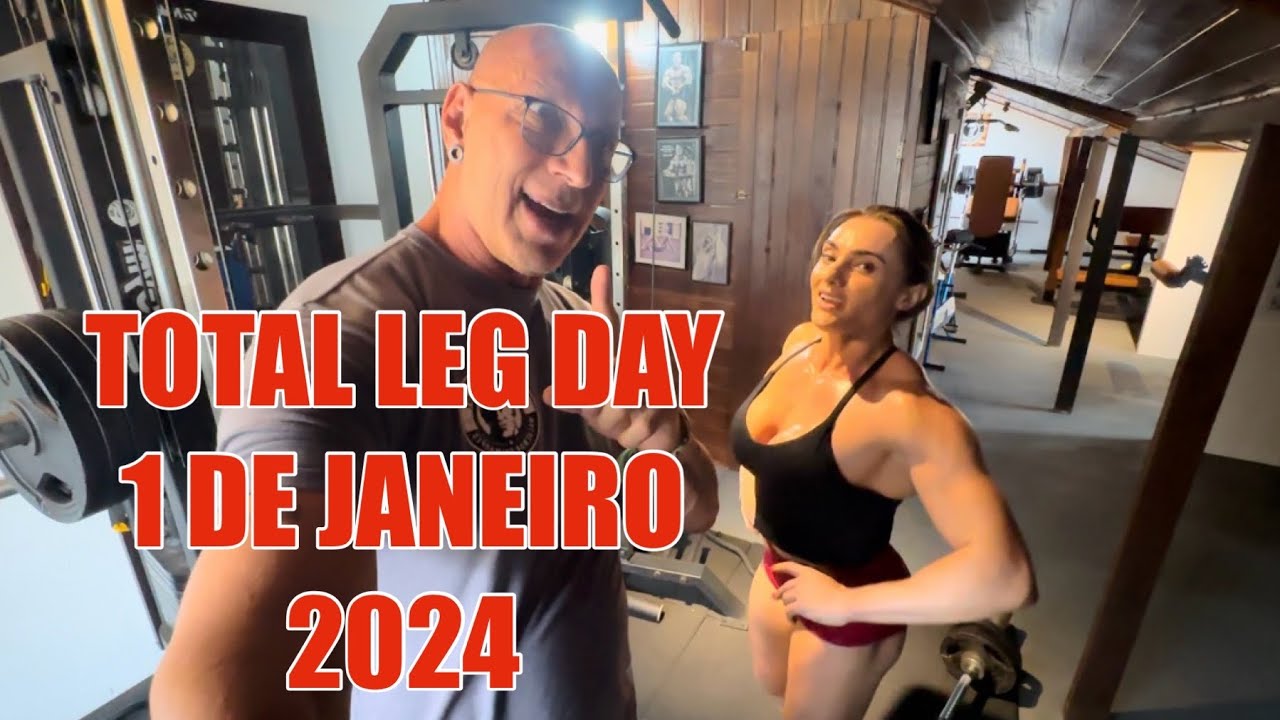 Total Leg Day no primeiro dia do ano - YouTube