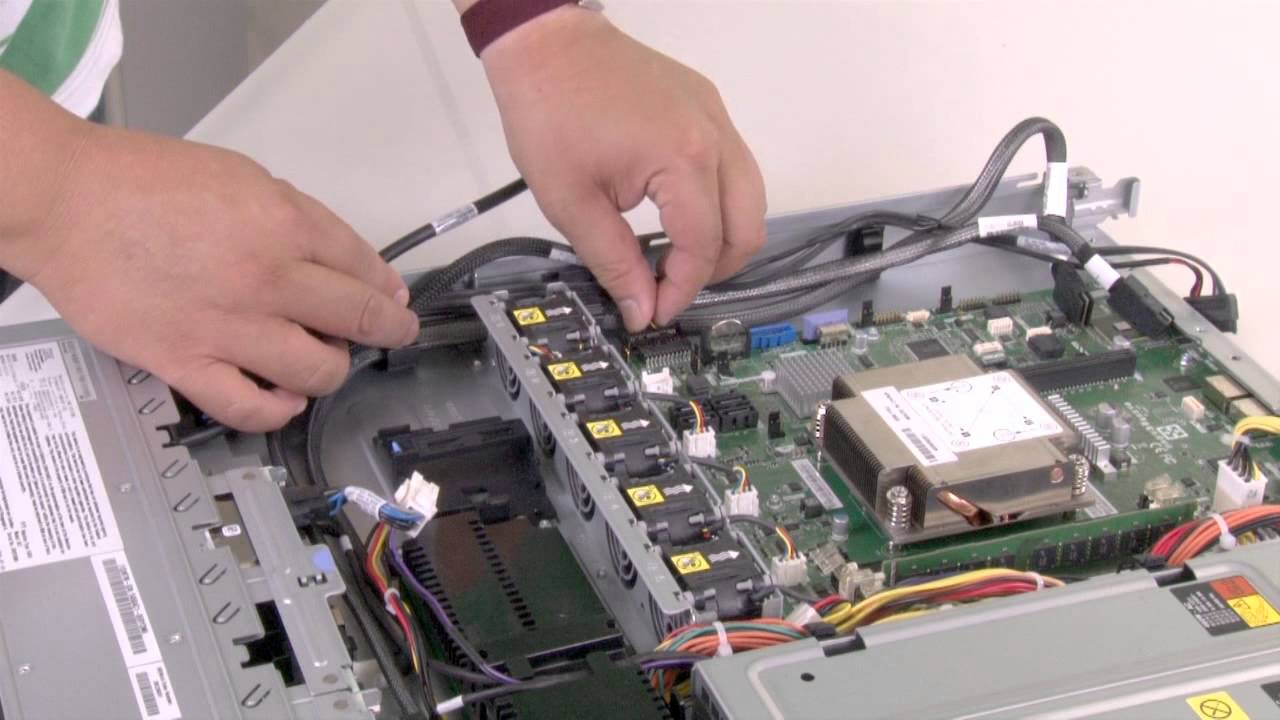 IBM System x3250 M5 Installation - Front Panel - YouTube