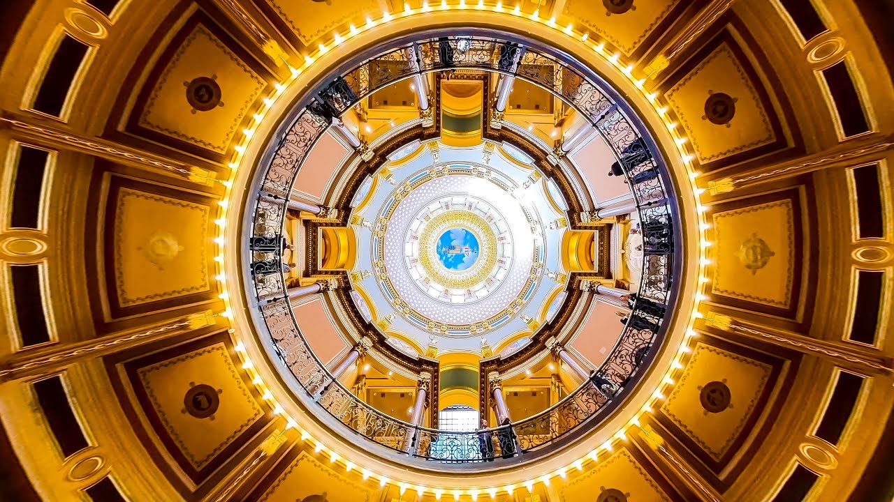 The 5 Domed Capital - Iowa State Capital - YouTube