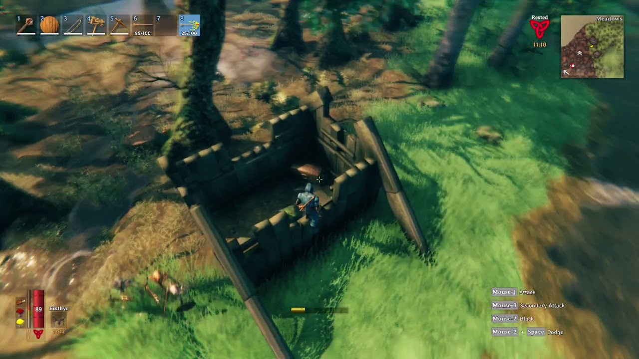 Valheim - Greyling vs Skeletons - YouTube