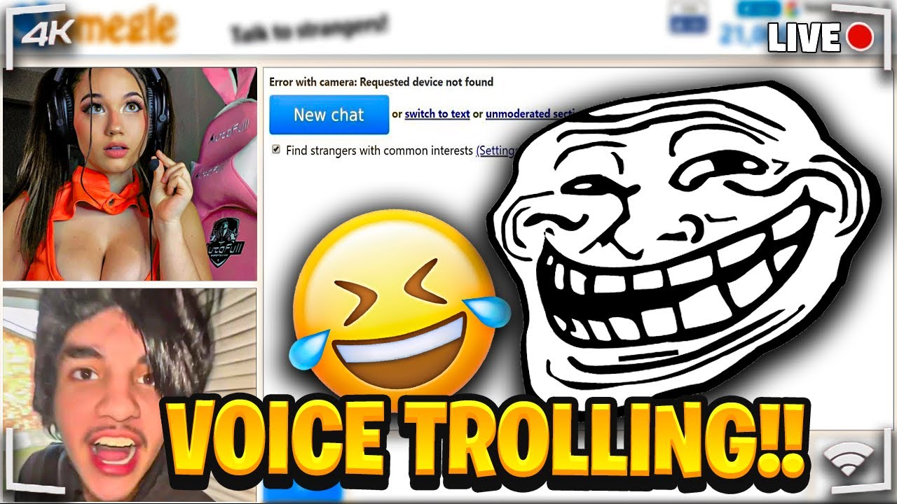 Omegle Voice Trolling Live Prank Calls Youtube