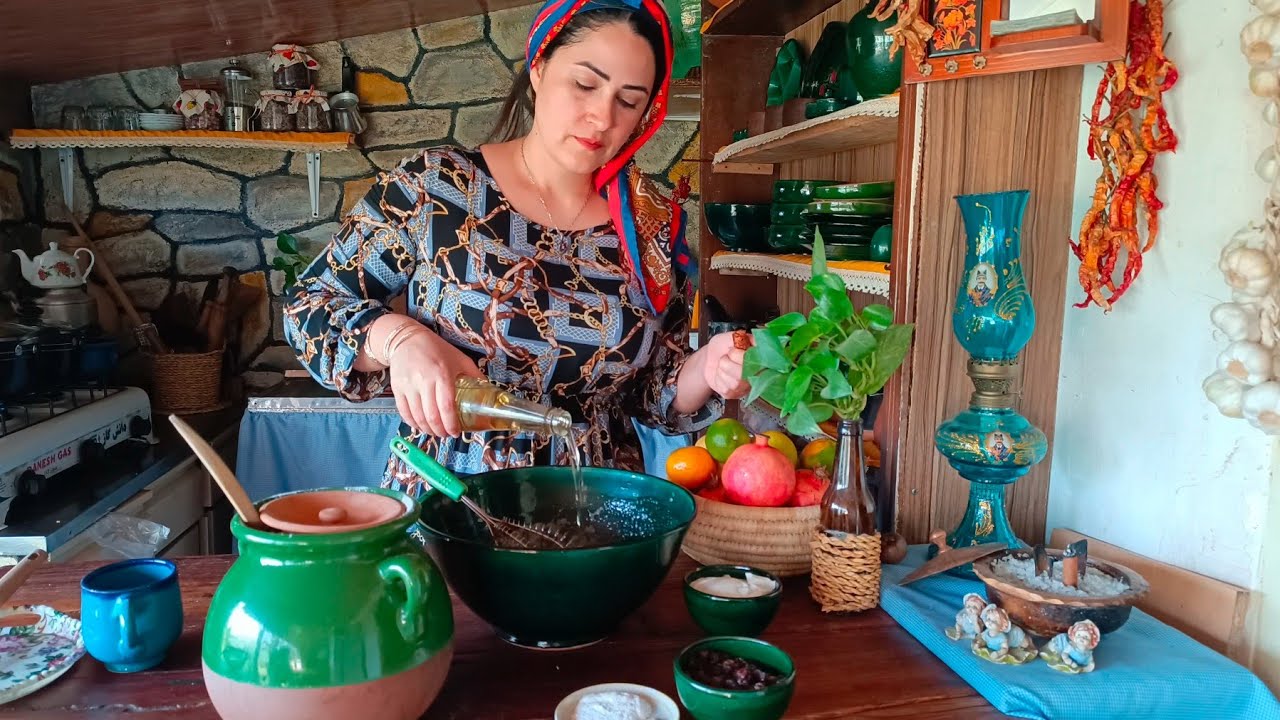 Routine preparing to host the evening party in the village/Party in the ...