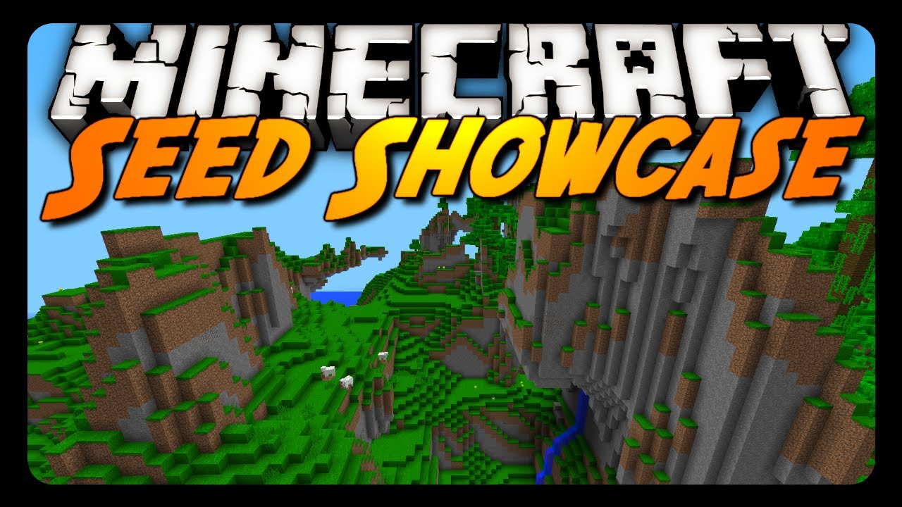 Minecraft Seeds - "Diamonds & Pie" (Quad-Ravine / Mountain Seed) - YouTube