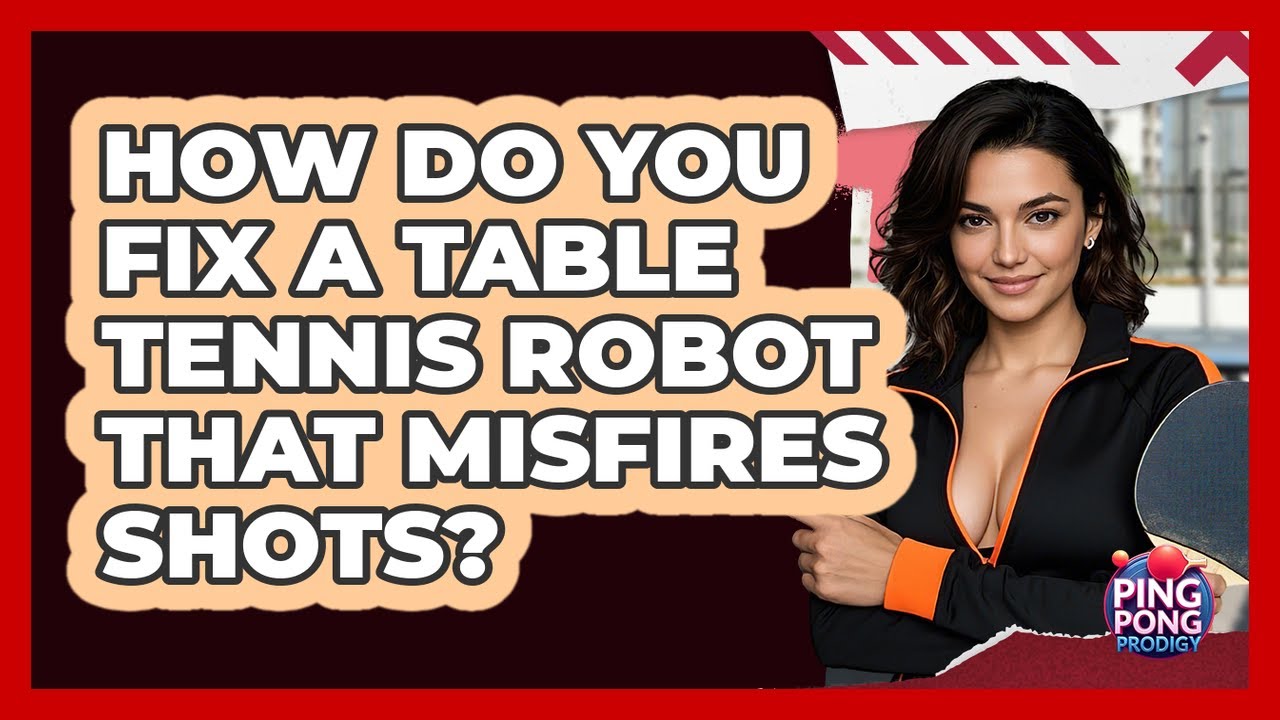 How Do You Fix A Table Tennis Robot That Misfires Shots? - Ping Pong ...