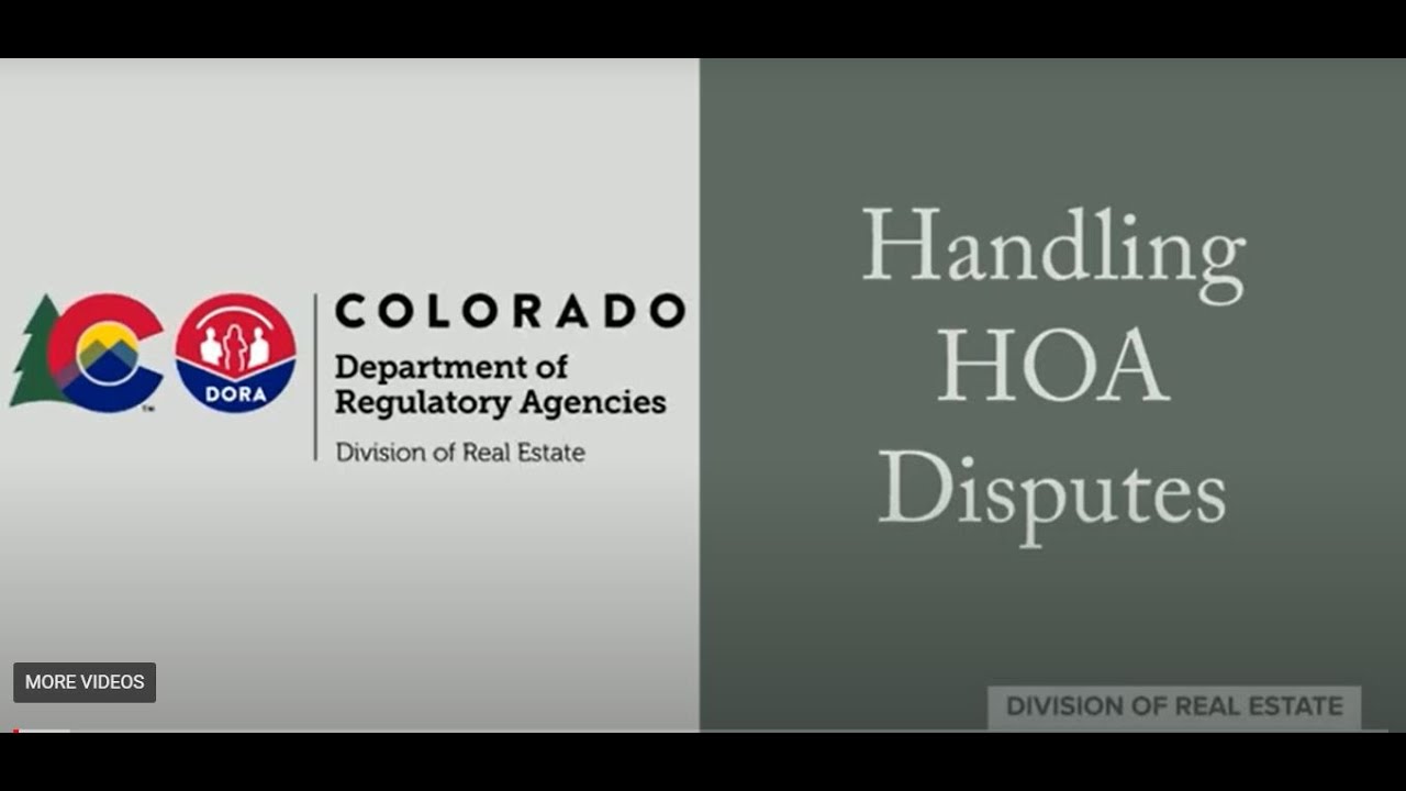 Handling HOA Disputes - YouTube