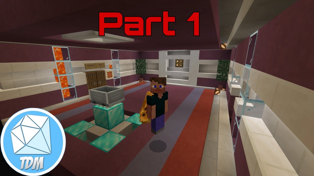 How to build dantdm's treasure room P1 Entrance - YouTube