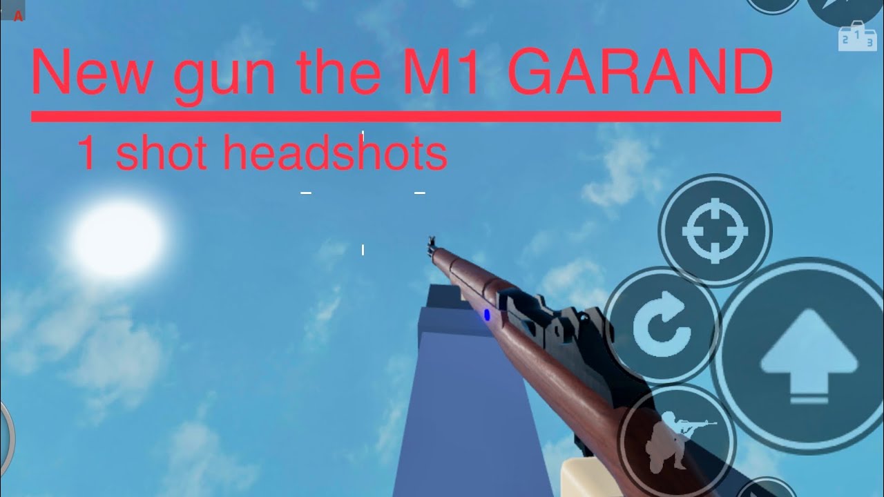 New gun the M1 GARAND review and gameplay (Roblox energy assault) - YouTube