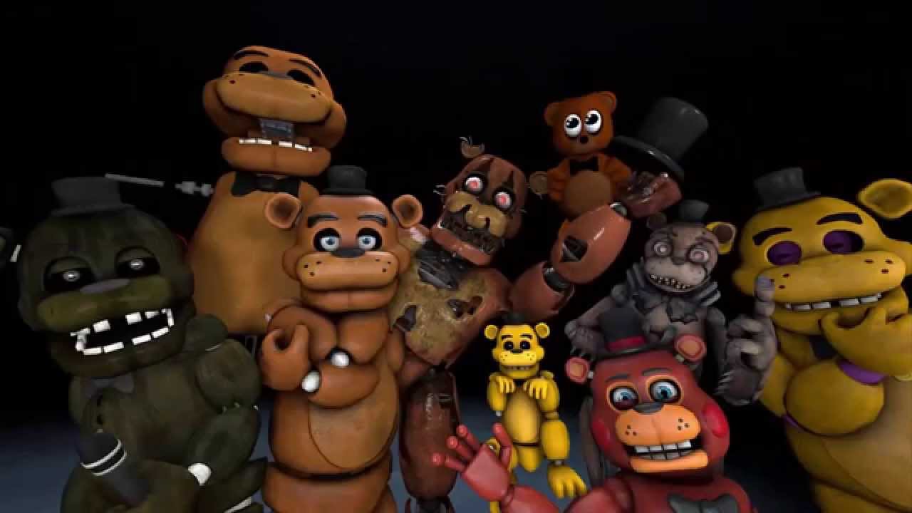 [SFM FNAF] Let's Pose: We Are The Freddy's - YouTube