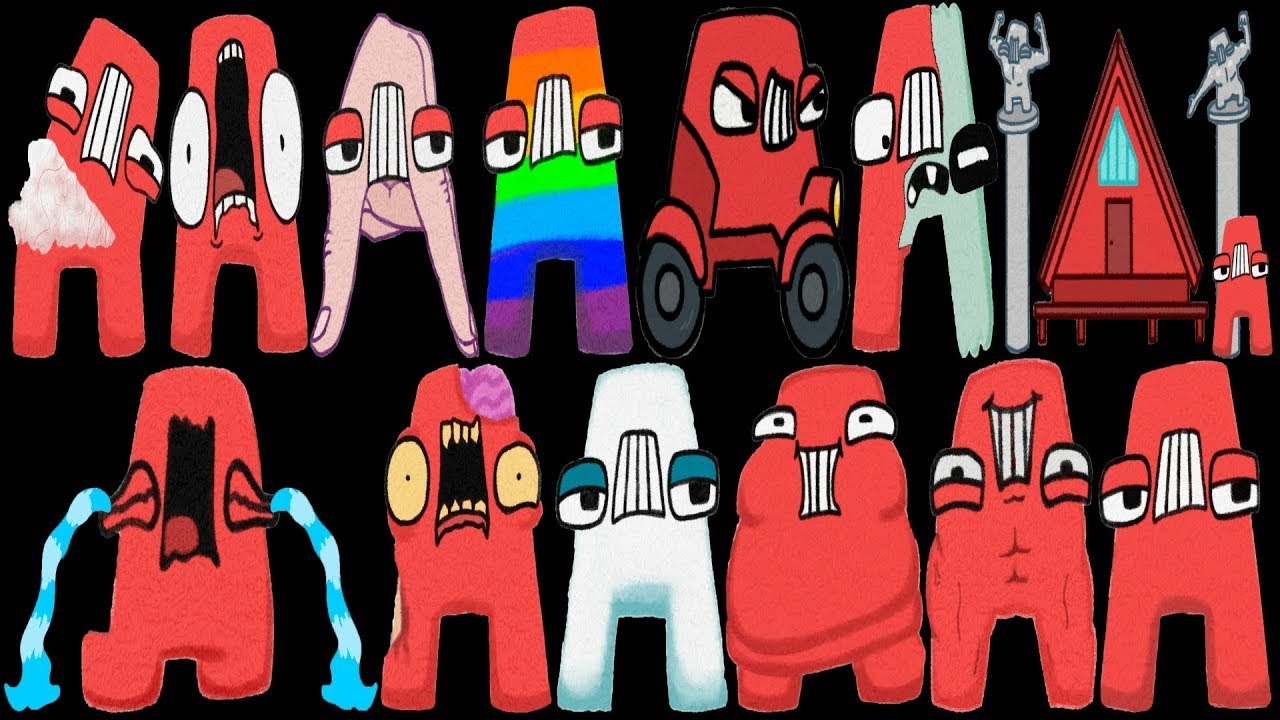 Alphabet Reverse Plush toy All Letter FROM O BUT THEY A 6 - YouTube