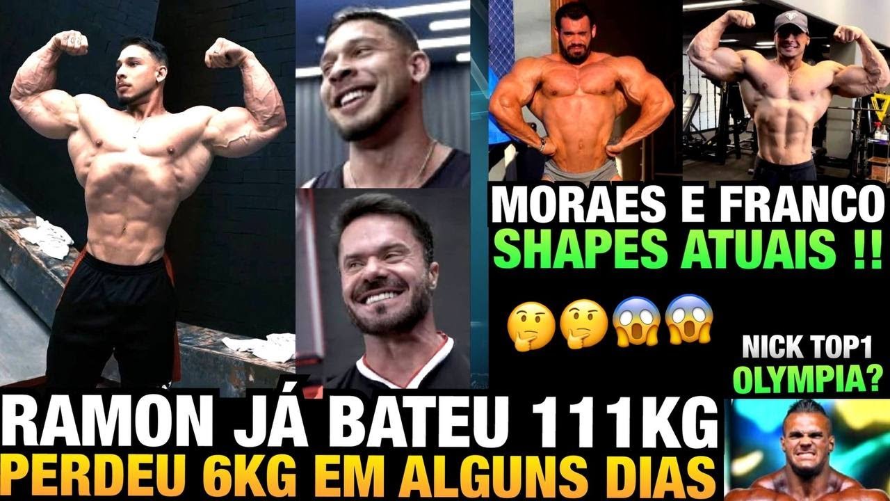 RAMON JÁ PERDEU 6 KGS E ESTÁ COM 111 KG - FRANCO E FELIPE MORAES SHAPES ...