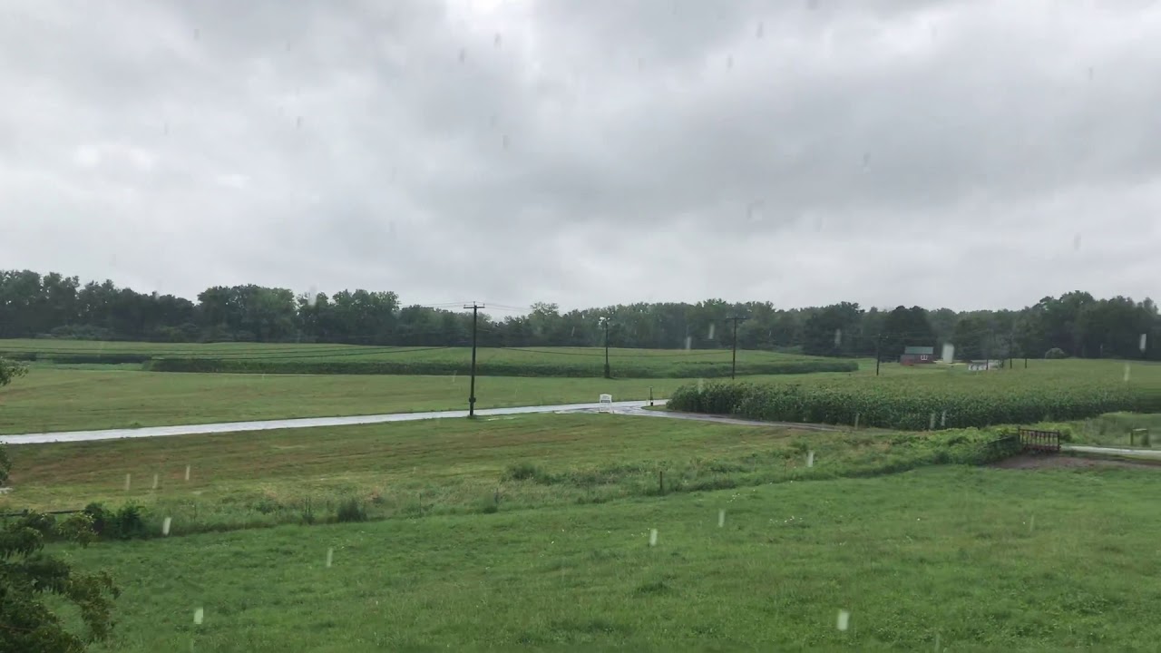 Lightning Strikes Utility Pole - YouTube